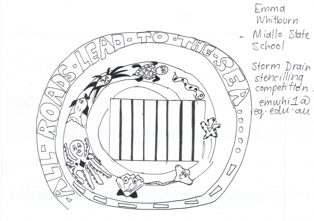 Winners announced for Drain Stencil Art Competition - Douglas Shire Council