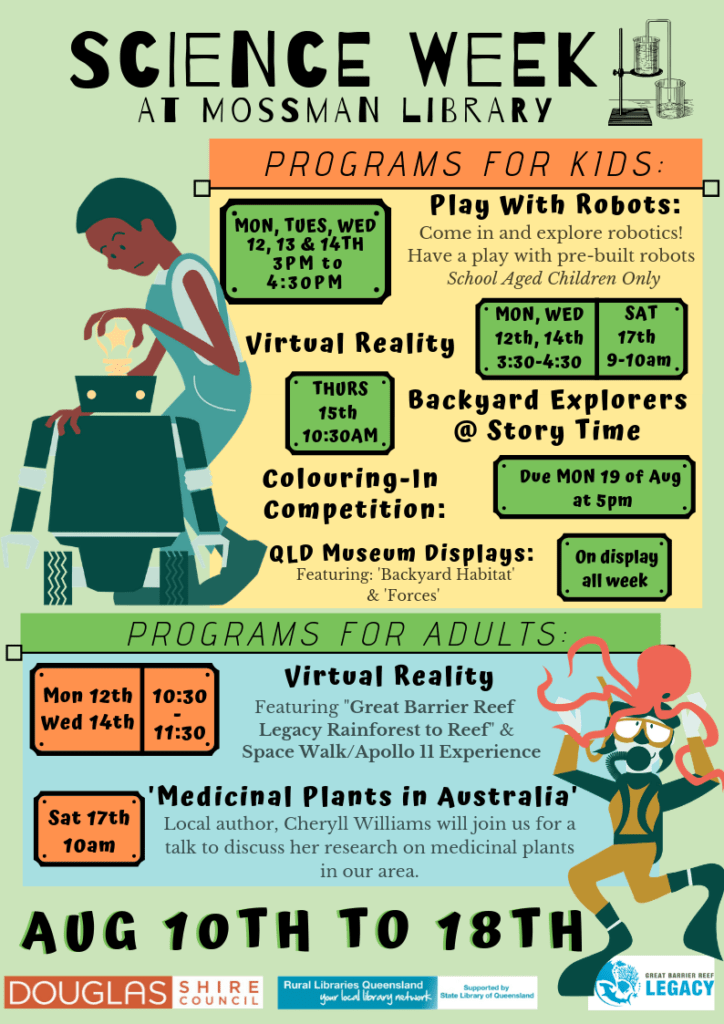 Science Week at Mossman Library - Douglas Shire Council