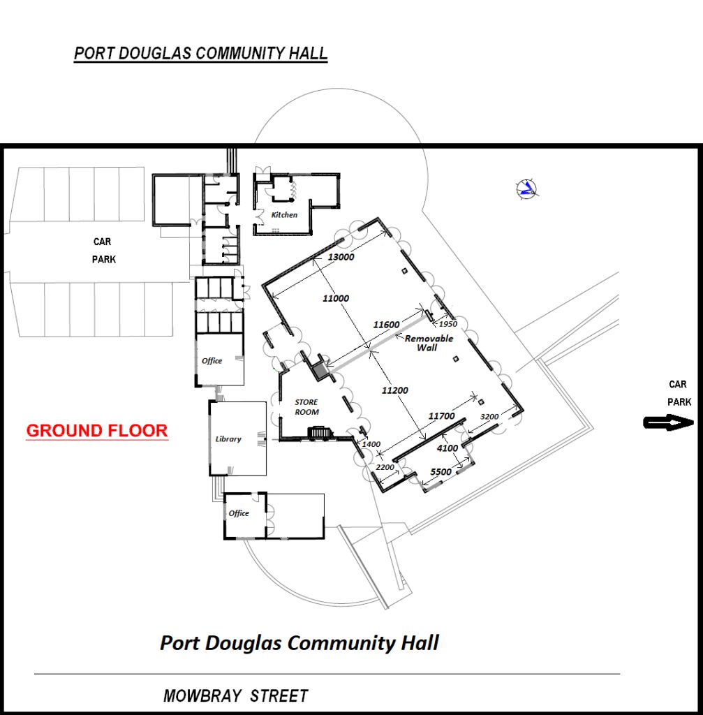 Port Douglas Community Hall Venue Information | Douglas Shire Council