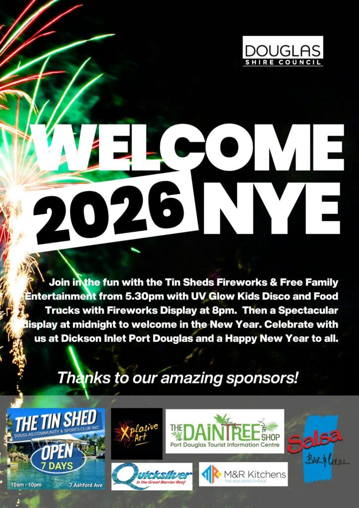 New Years Eve In Port Douglas - Welcome 2026! - Douglas Shire Council